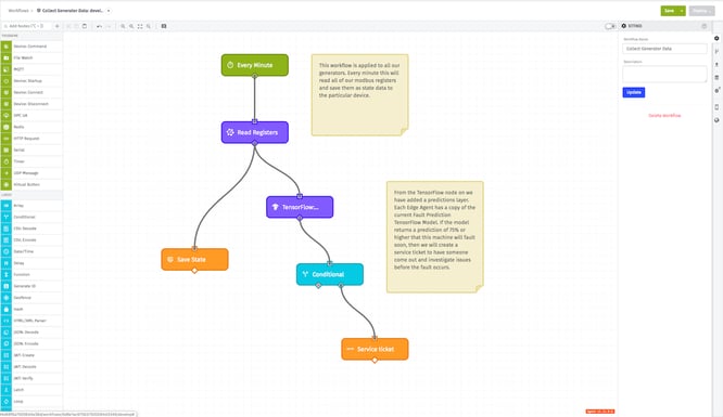 Intelligent Predictive Maintenance Using Losant and TensorFlow